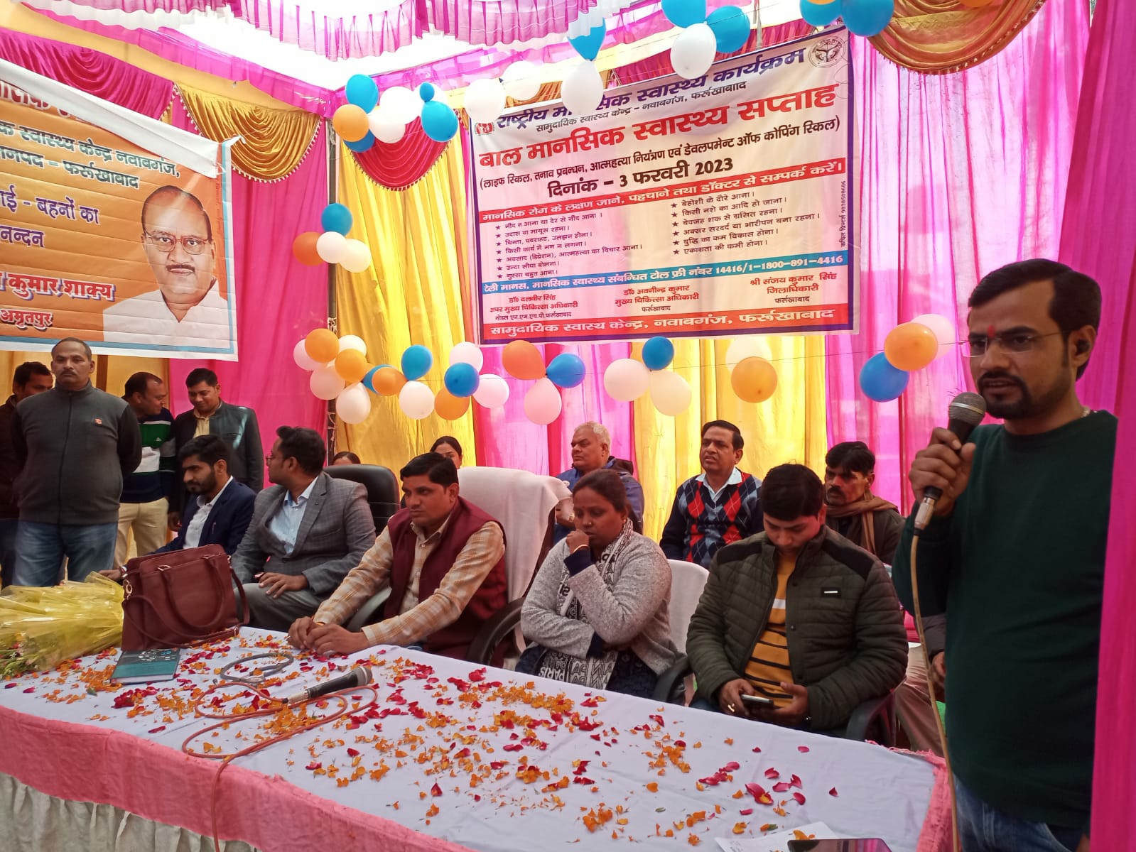 Legislator representative gave nutrition bundle to 3 tuberculosis ...