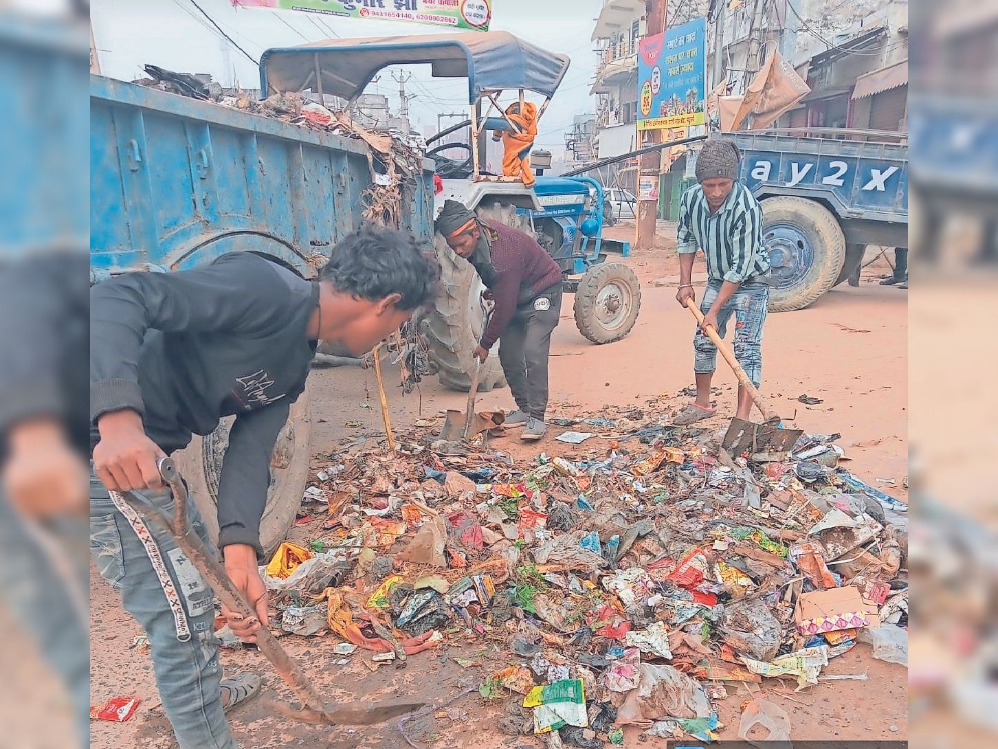 Workers returned to work after two days of strike, cleaning work ...