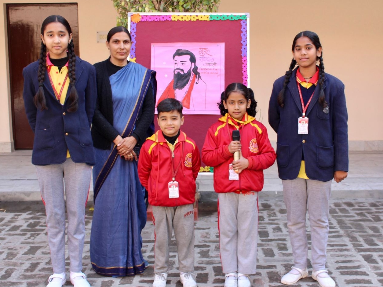 Children celebrated Ravidas Jayanti in PR Public School | मुजफ्फरनगर ...