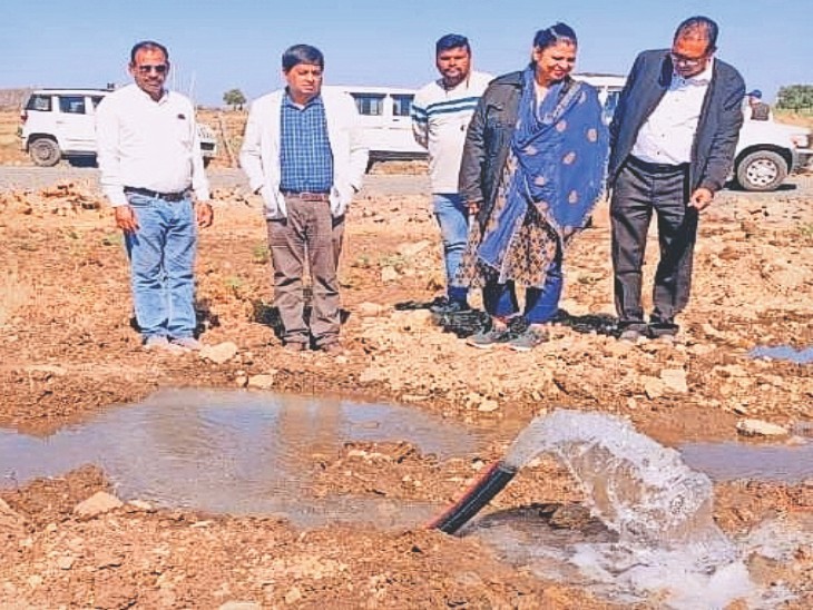 Now three villages of hilly area will get water from Kolar project, 889 hectares will be ...