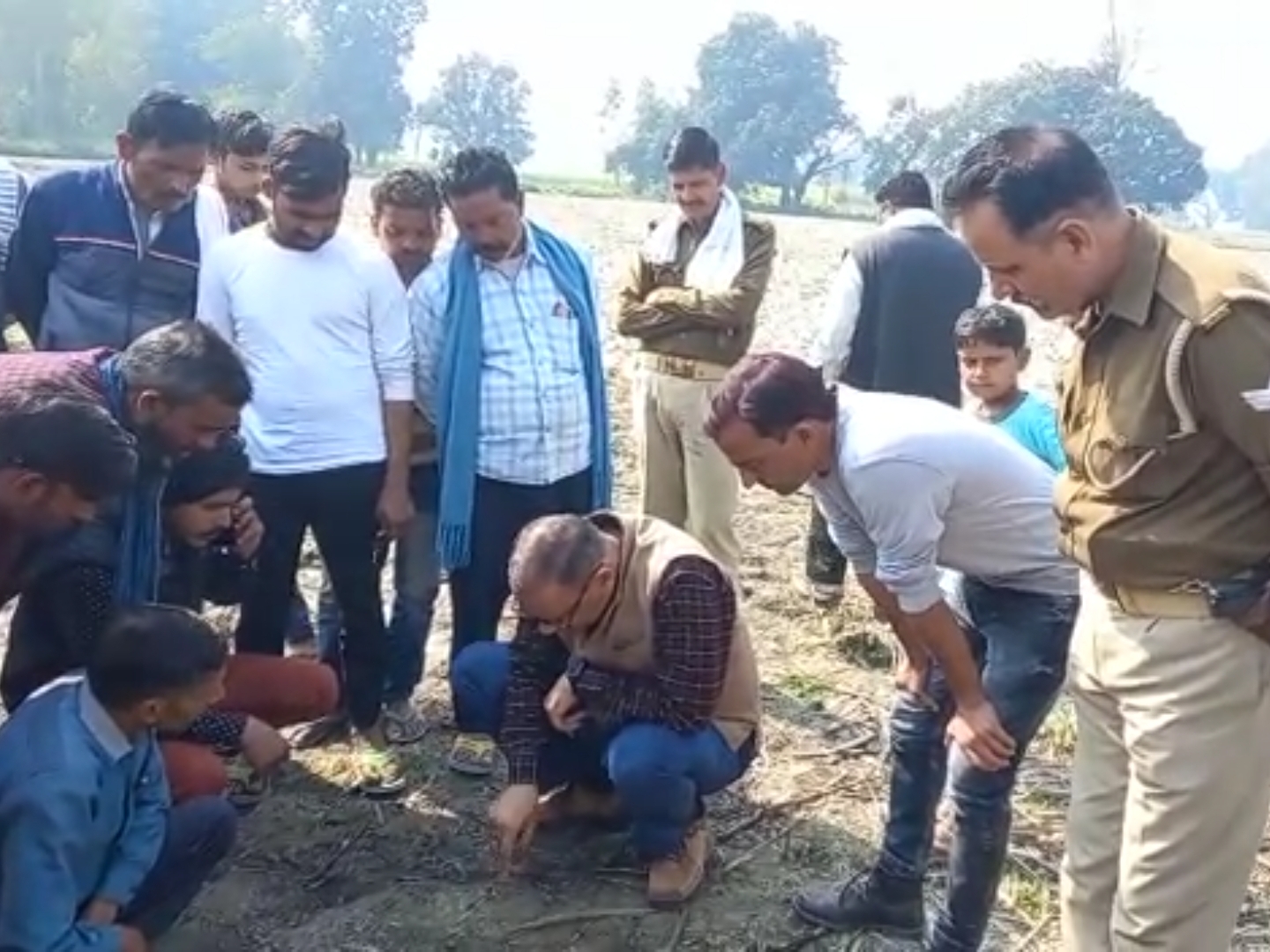 Panic among villagers, forest department is doing combing, farmer has ...