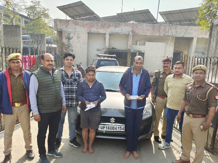 पुराने के बदले नए मोबाइल का लालच देकर करते थे ठगी, तमंचा-कारतूस भी ...