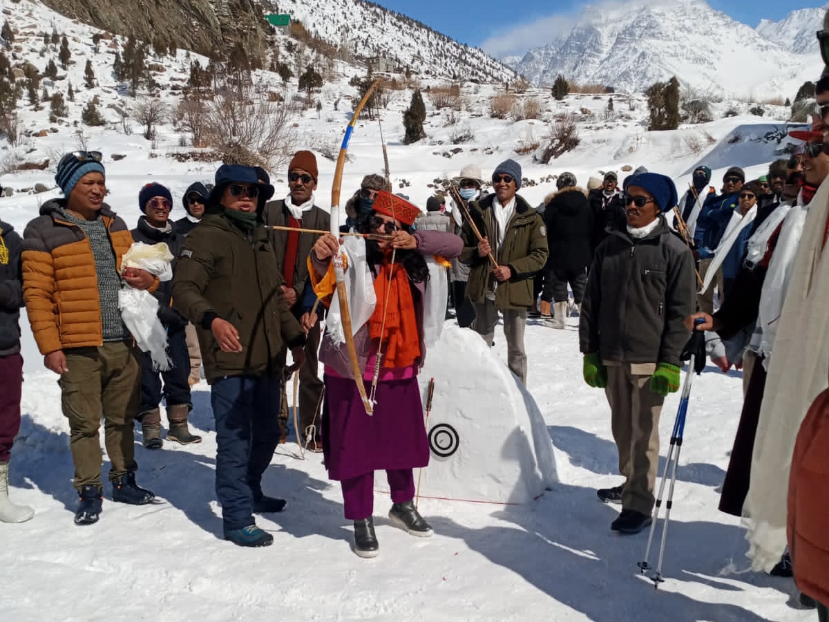 Lahaul Spiti : Keylong news, Jispa, Angchuk became the best archer ...