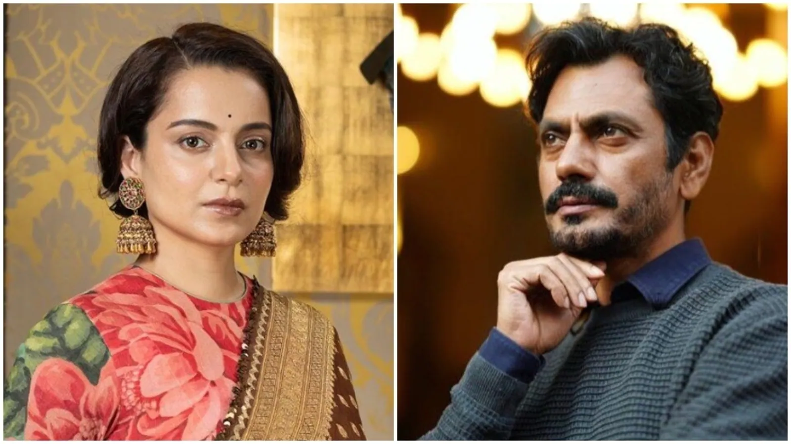 Seeing the situation of Nawazuddin, I am crying, Kangana was seen in ...