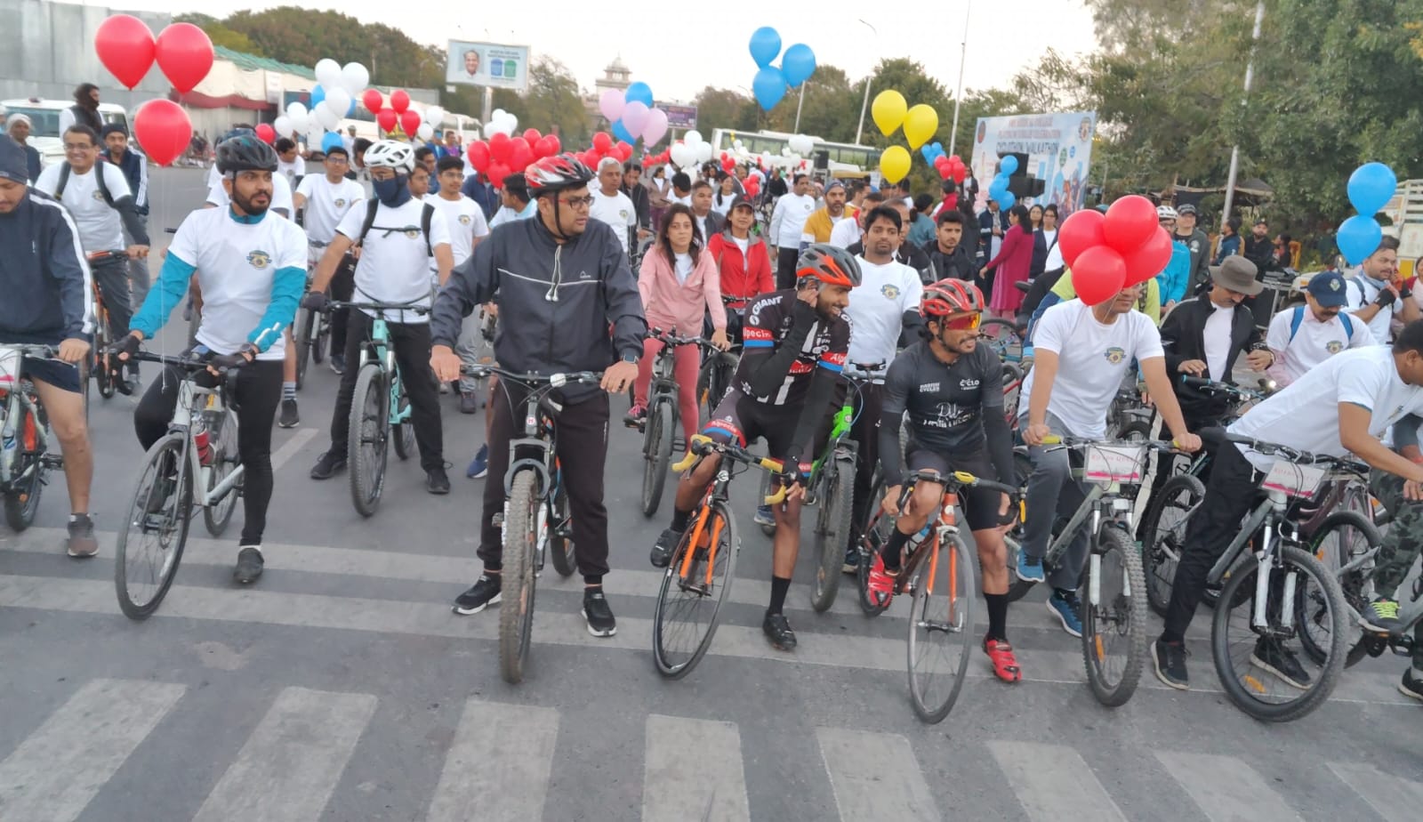 Cycle Rally 'Cyclothon' organized in Platinum Jubilee Celebration of ...
