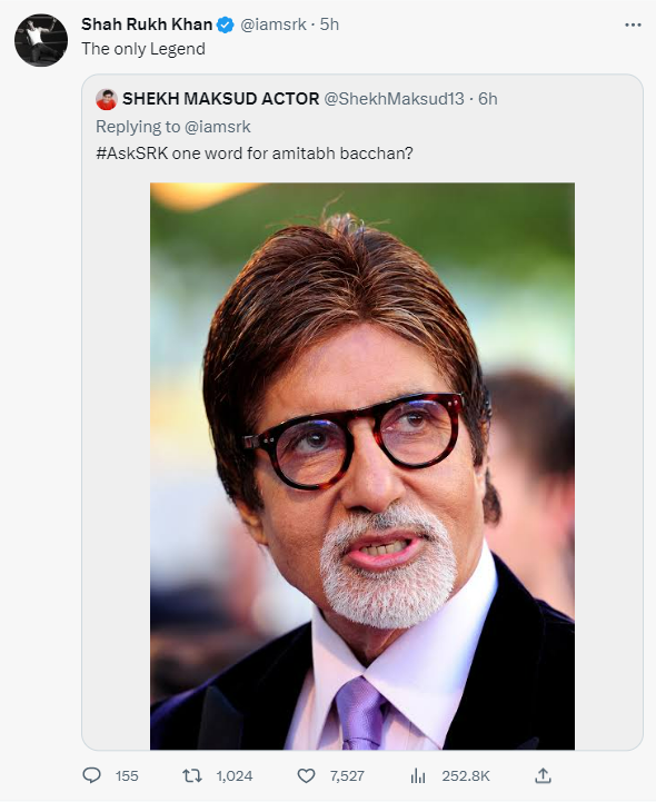 Ask Srk Session Remembered First Valentine, Said – 35 Years Ago Gauri ...