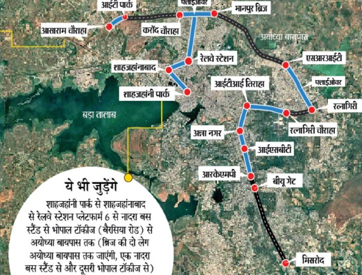 Ayodhya bypass, airport, both stations, ISBT will be 8 lanes from 4900 ...