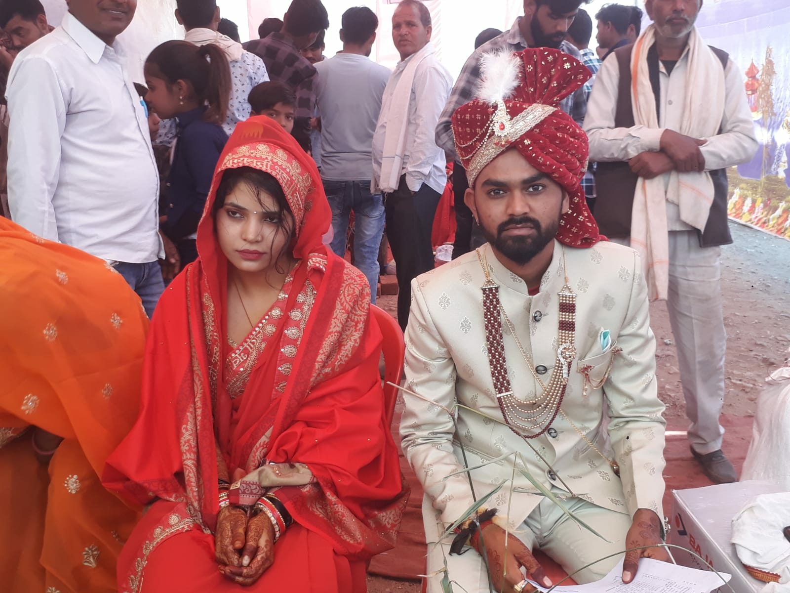 Mass marriage conference organized in Bhitarwar, 13 couples tied in ...