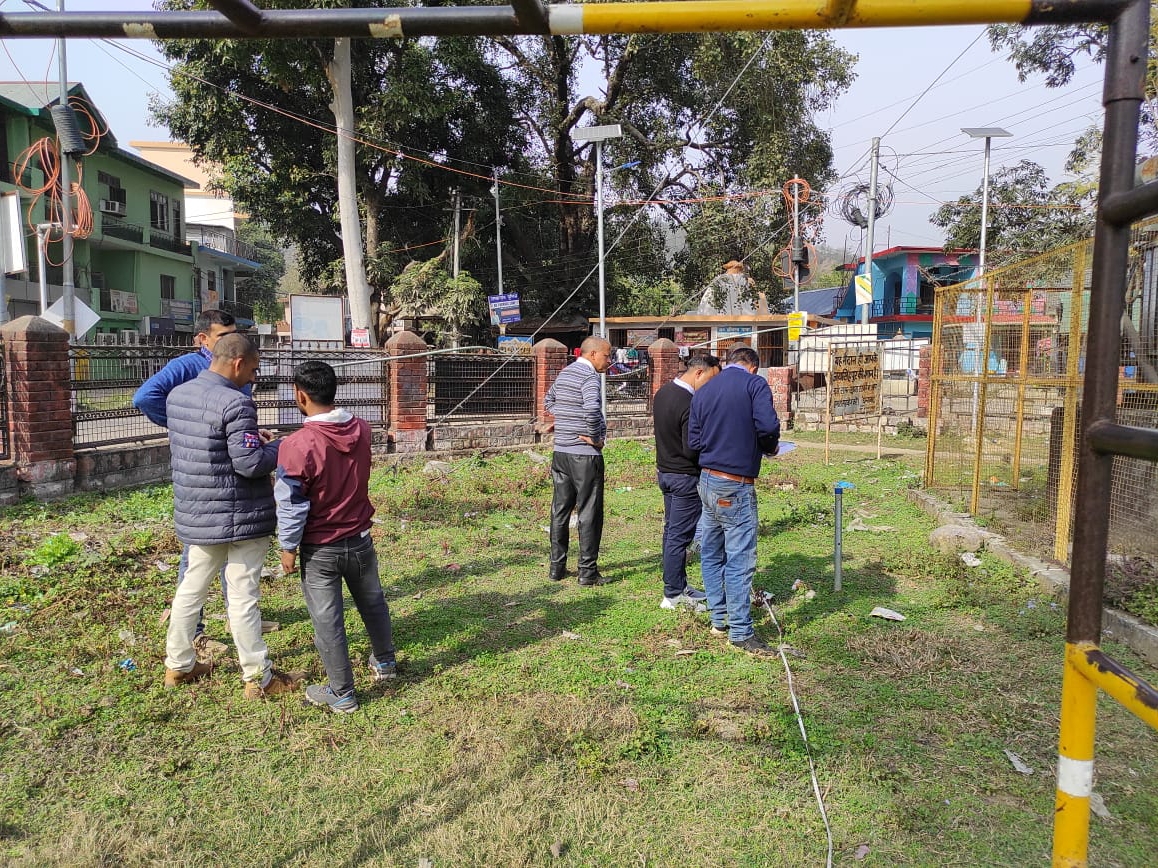 Marking Historic Chaugan Maidan of Jaisinghpur started: kangra District ...