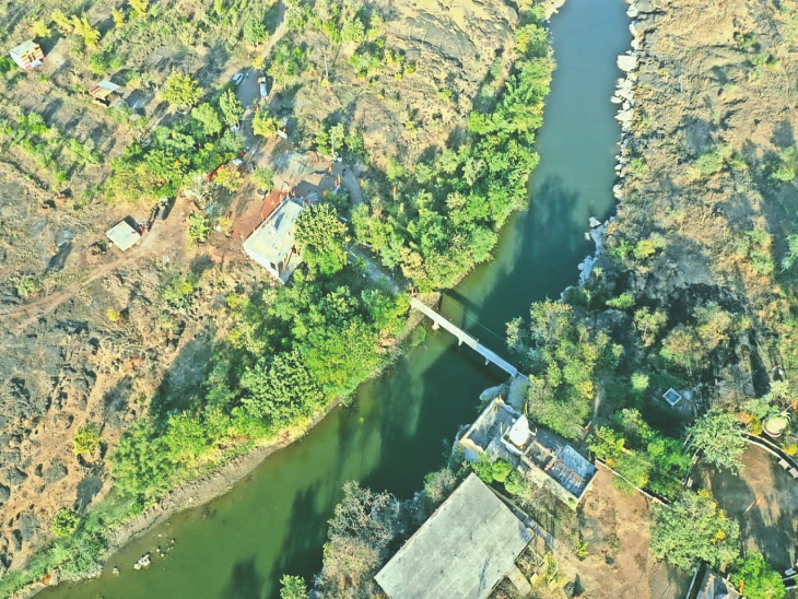 Undeshwar Mahadev is situated 30 feet deep on the banks of Udva river ...