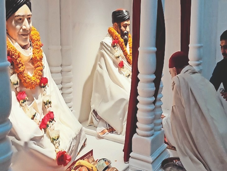 Unveiled the forms of Swami Jamuna Das and Hemant Das | श्रीराम मंदिर ...