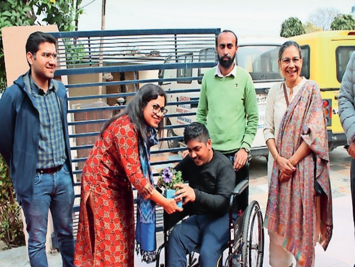 Inauguration of Skill Development Center for Divyang, after training ...