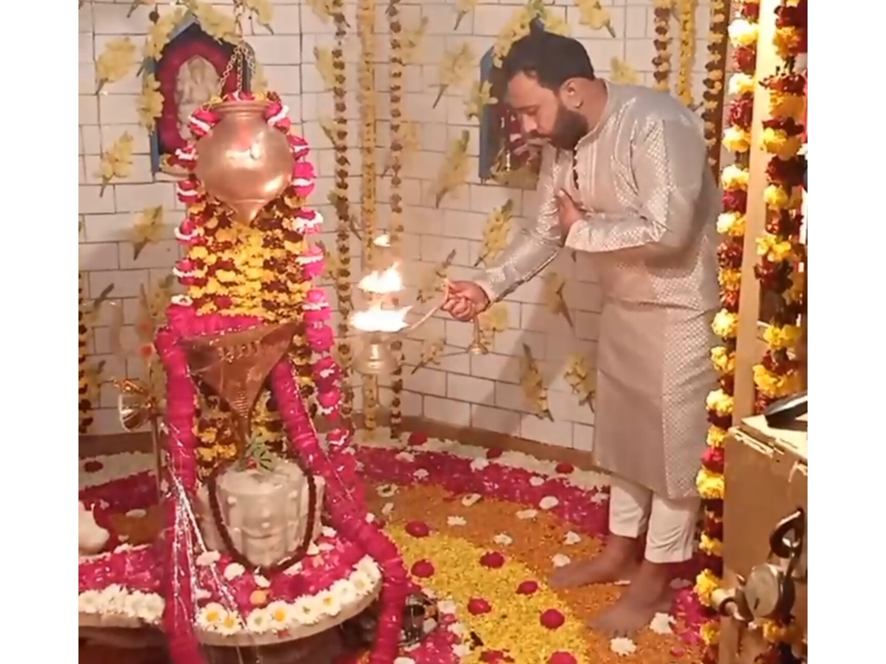 Tableaux came out in Veereshwar Mahadev, Shiva devotees danced till ...