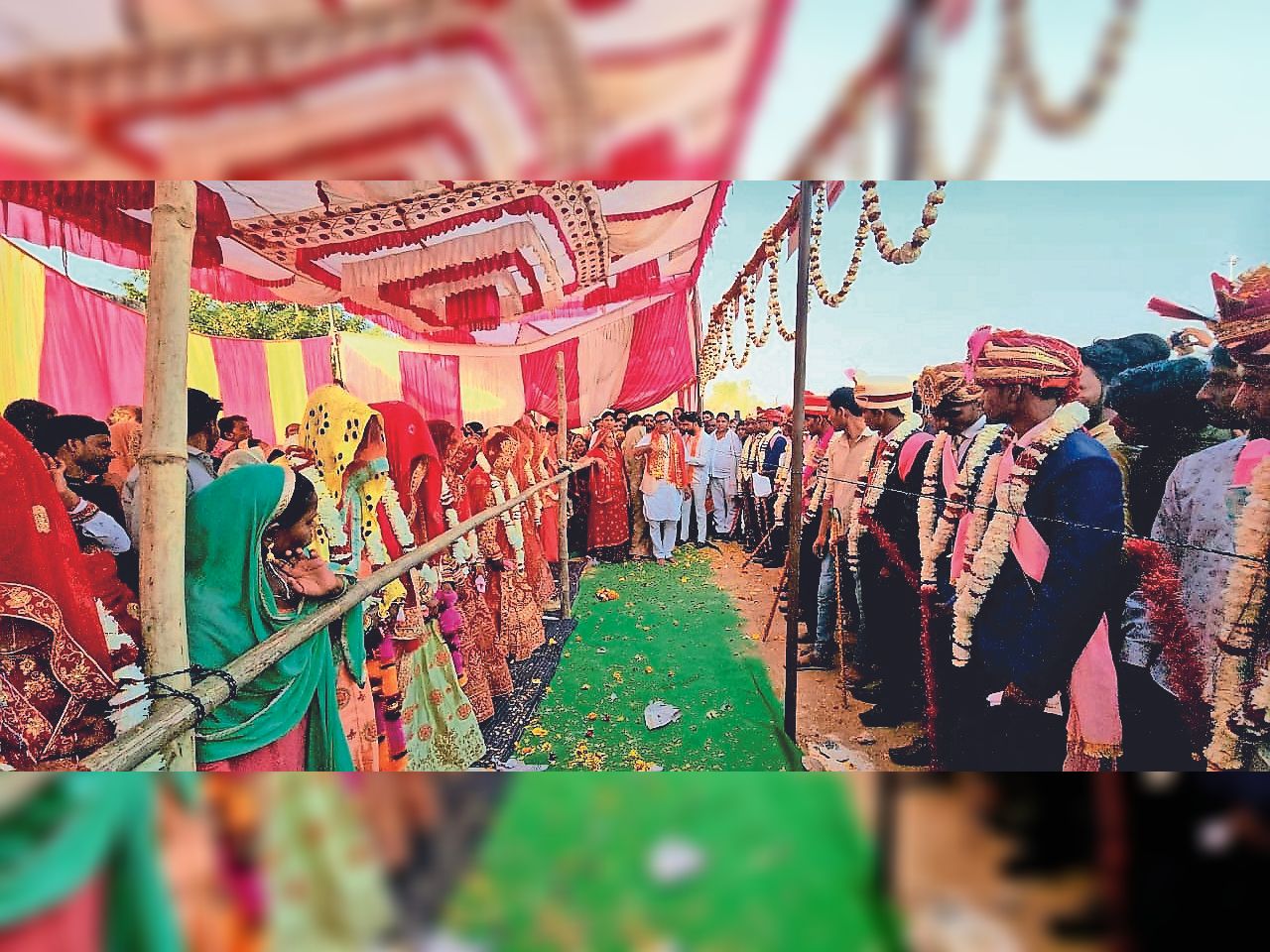 Marriages and Nikahs took place under the same pandal in the All Caste ...