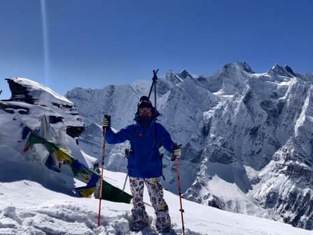 Lahaul Spiti Youth Skier Sonam Dawa and snowboarder Rigzin Thurmangs ...