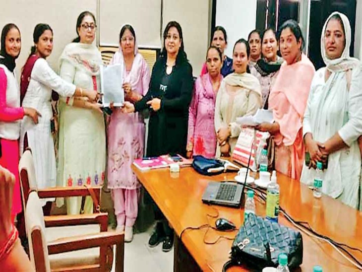 Meeting of Asha Workers Union with the Health Department, the struggle ...