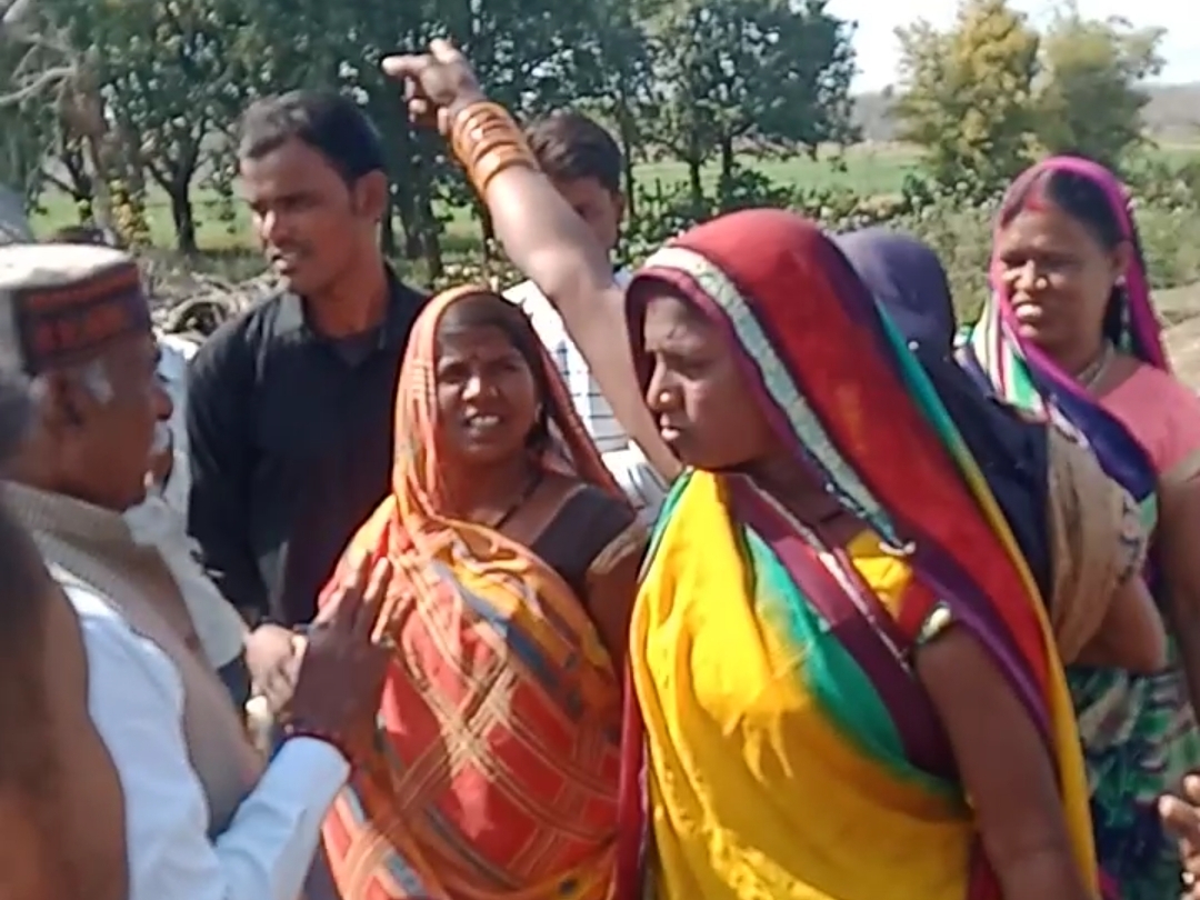 Chicholi village reached with Vikas Yatra, heard a lot of criticism on ...