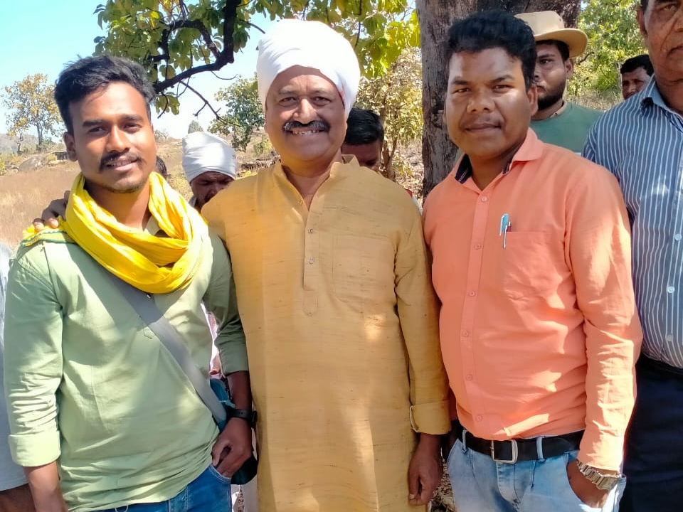 Sukhdev Panse played the role of a freedom fighter, film being made on Jungle Satyagraha ...