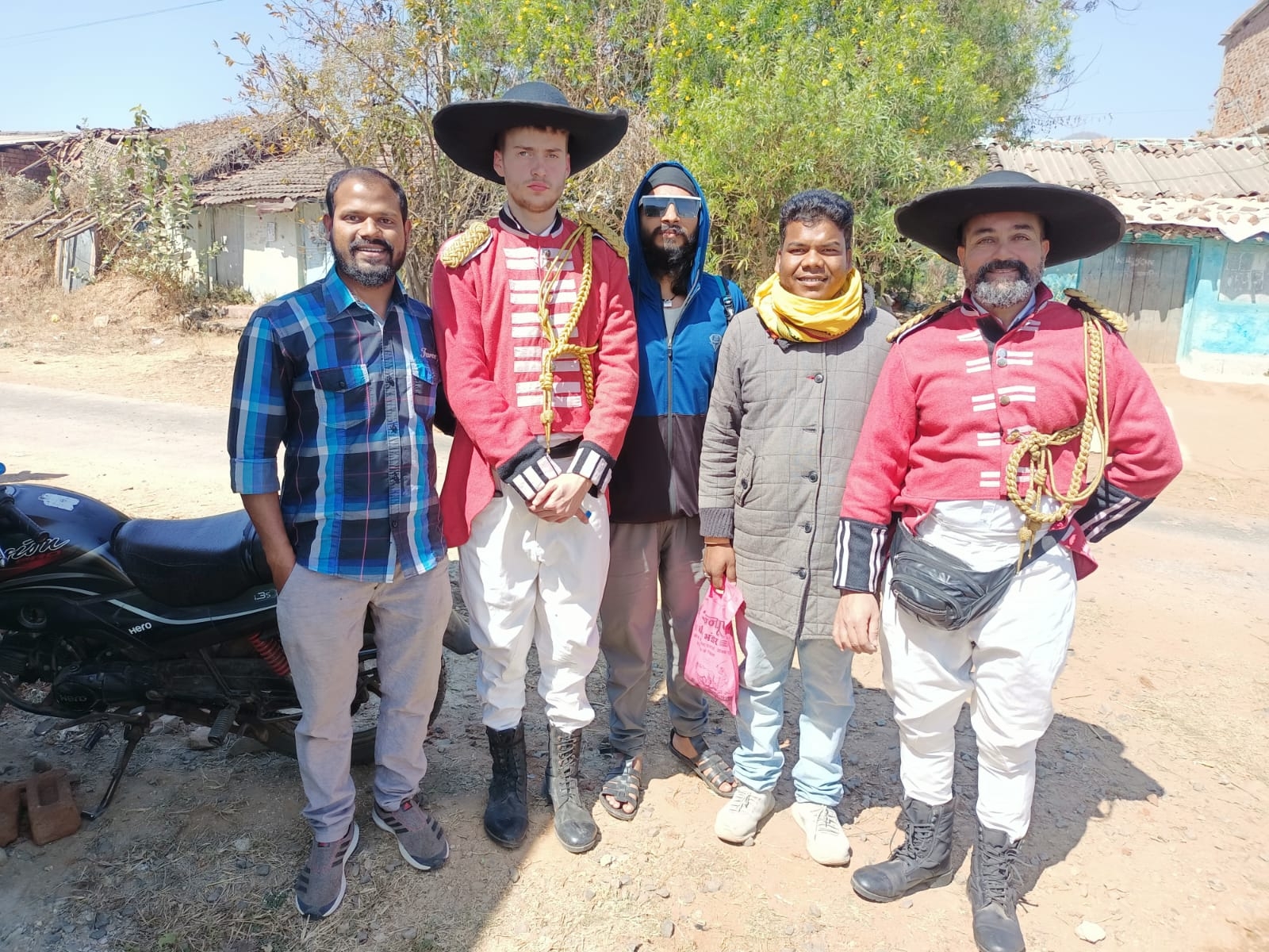 Sukhdev Panse played the role of a freedom fighter, film being made on ...