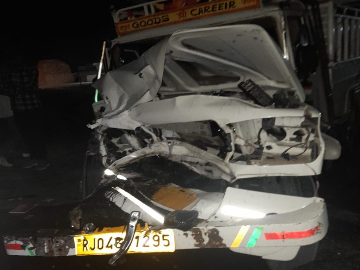 rajasthan barmer sedwa road accident, Vehicles blown up, 3 people ...