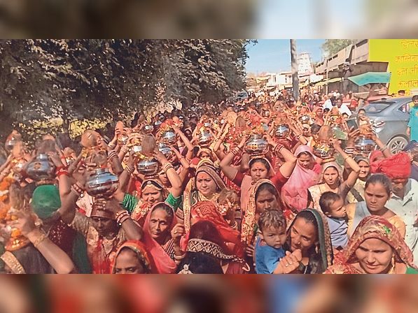 Prana consecration of Baba Ramdevji statue in Gamdi Deval | प्रतिष्ठा ...