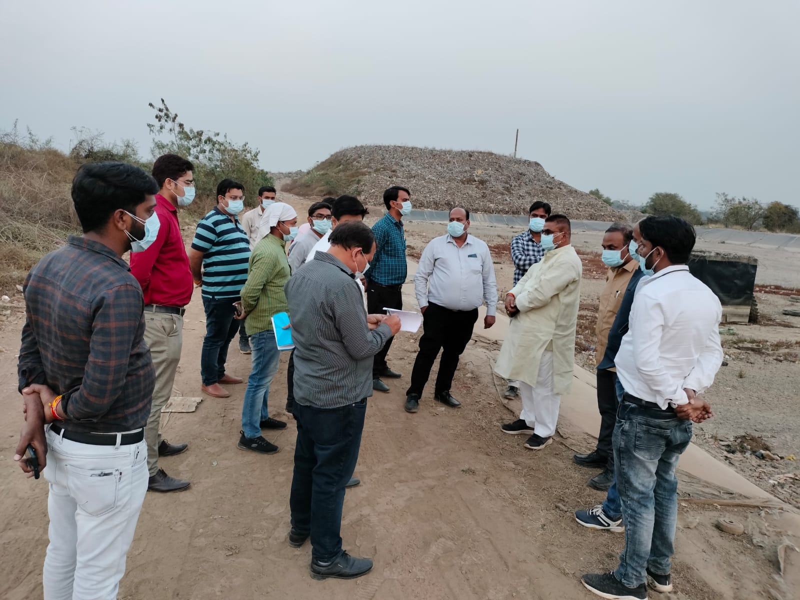 Wet and dry garbage being kept together, Congress councilor party found ...