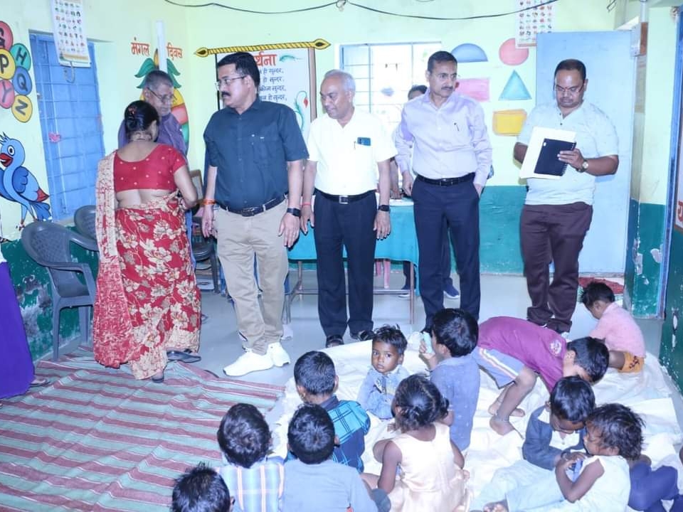 Took information about the arrangements of Anganwadi, proposal of ...