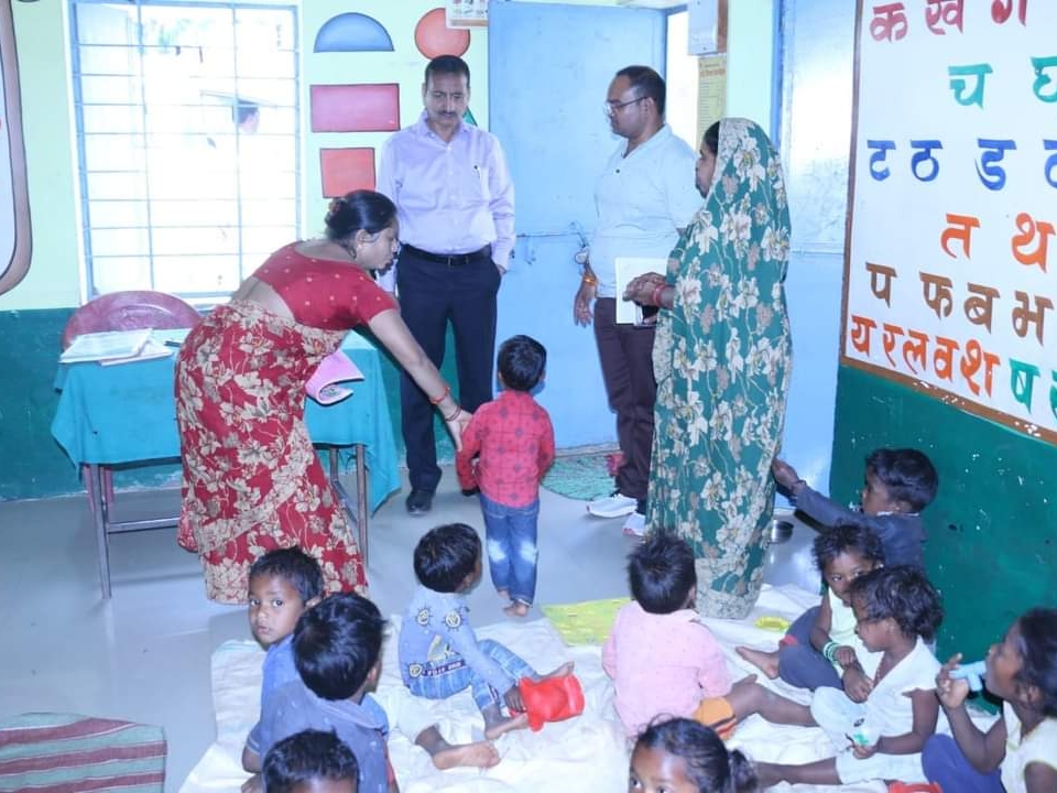 Took information about the arrangements of Anganwadi, proposal of ...