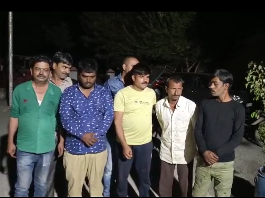 12 people from Ratlam and Ujjain district arrested, one lakh rupees and ...