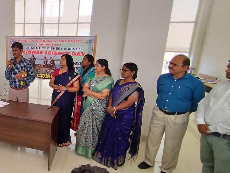 Model competition organized at PSNS University, Live Integrated Fish ...