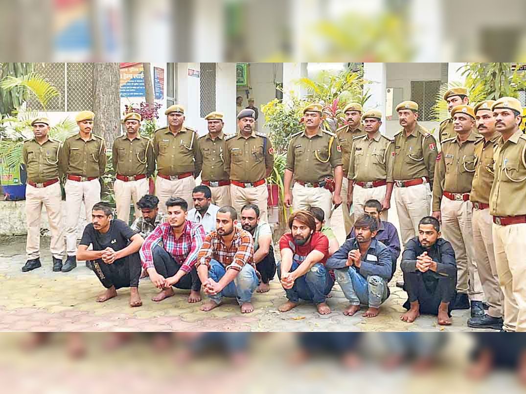 Crooks were forming gangs of Madhya Pradesh and Rajasthan sitting in ...