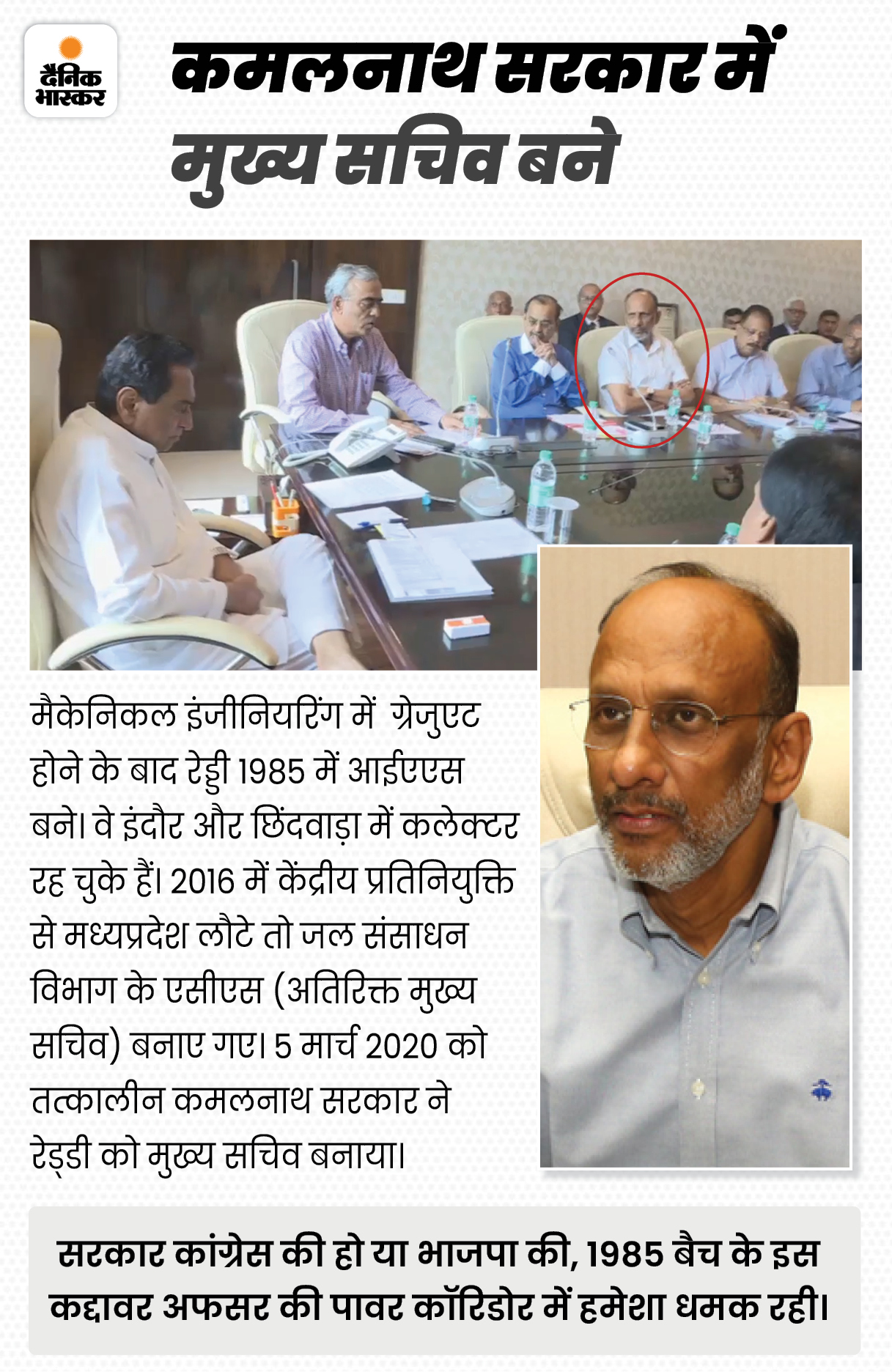 MP E Tender Scam; Former Chief Secretary M Gopal Reddy Money Laundering ...