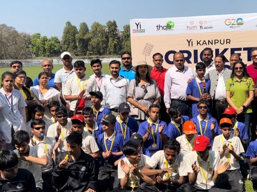 Match held at Kamla Club with the help of social organization and UPCA ...