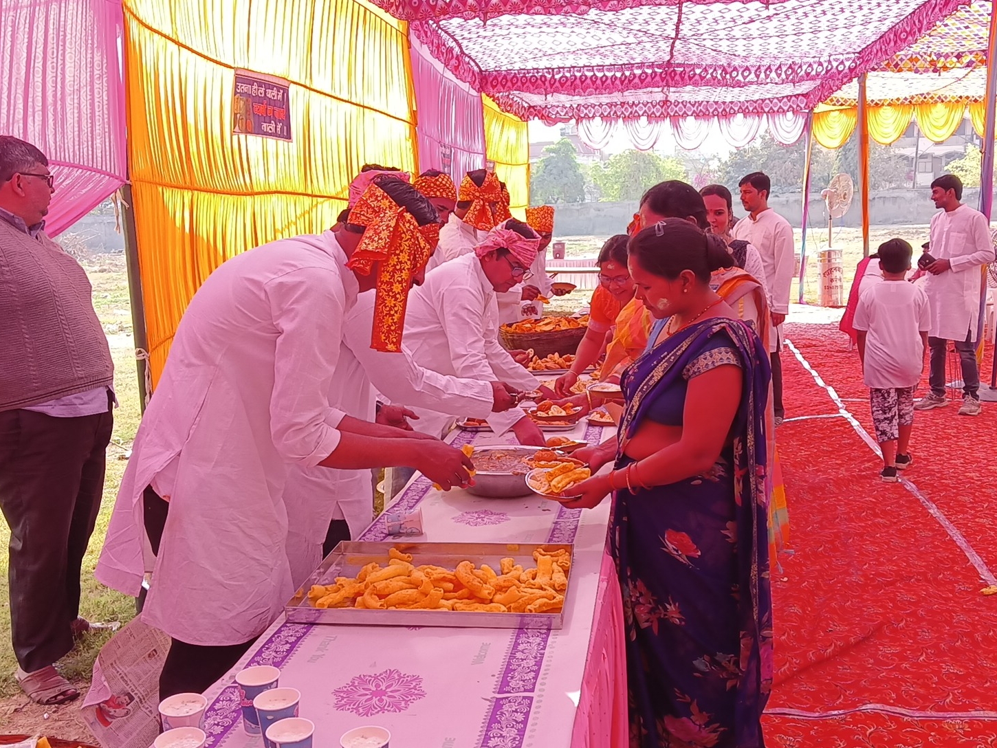 Divyang children gave cultural presentation, foreign guests from ...