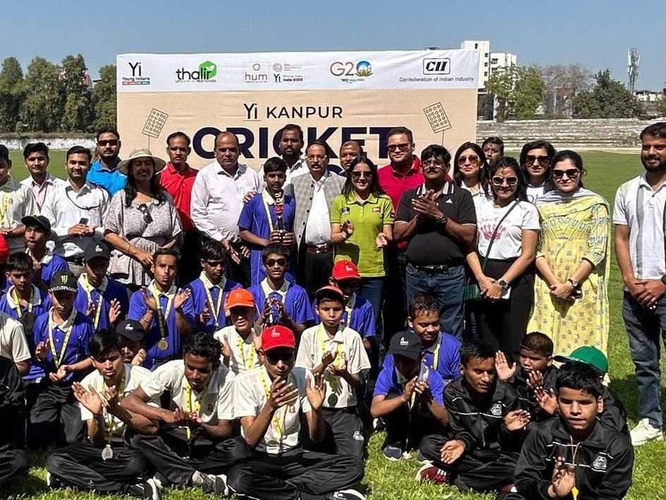 Match held at Kamla Club with the help of social organization and UPCA ...