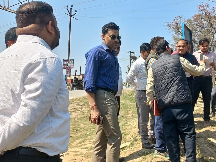 Arrived with officials to see water conservation work, reached Baigul ...