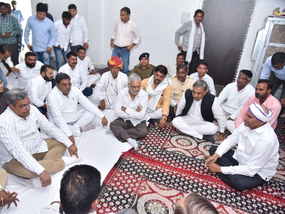 Assembly Speaker CP Joshi reached Mandrayal | विधानसभा अध्यक्ष सीपी ...