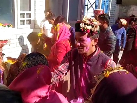 Mandi Padhar God Pashakot celebrated Holi.Holi festival kardars ...