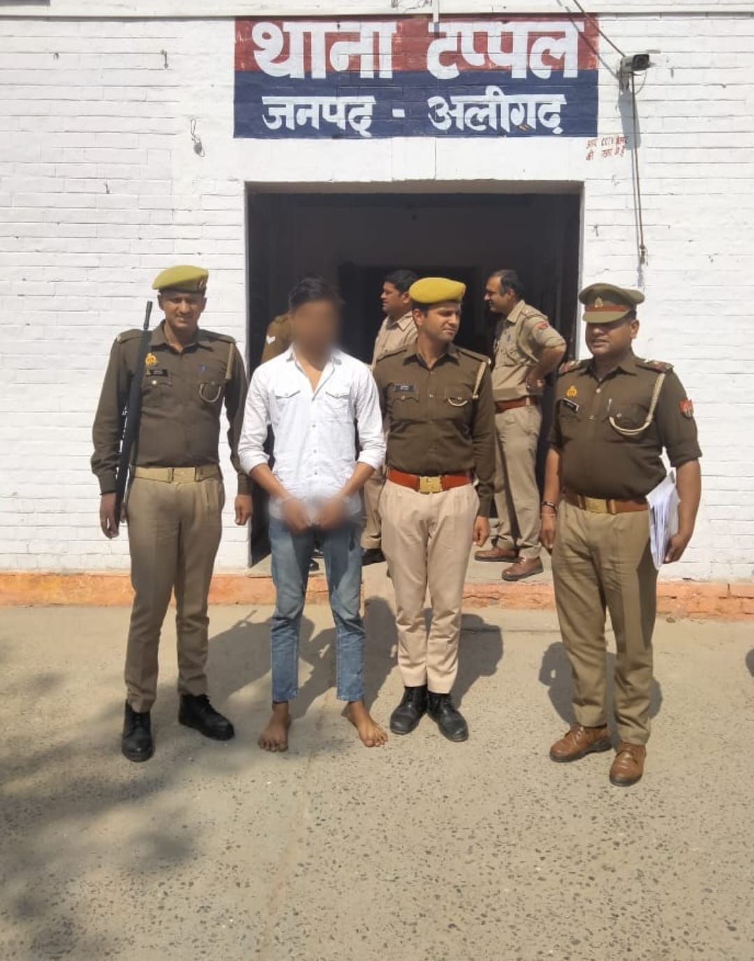 There was a robbery in Tappal two months ago, after the incident ...