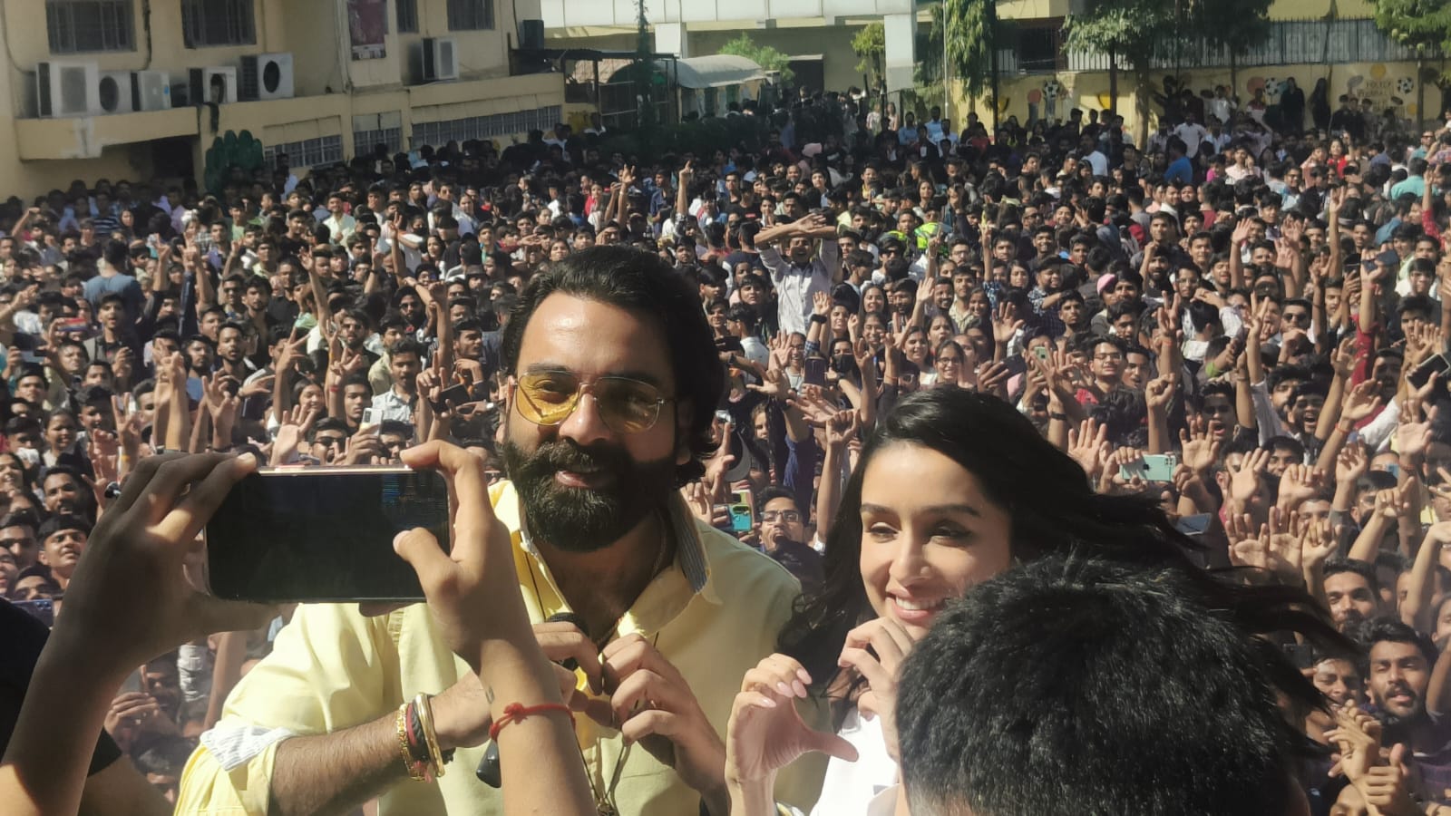 Shraddha Kapoor Jaipur Movie Promotion; Anubhav Singh Bassi | Tu ...