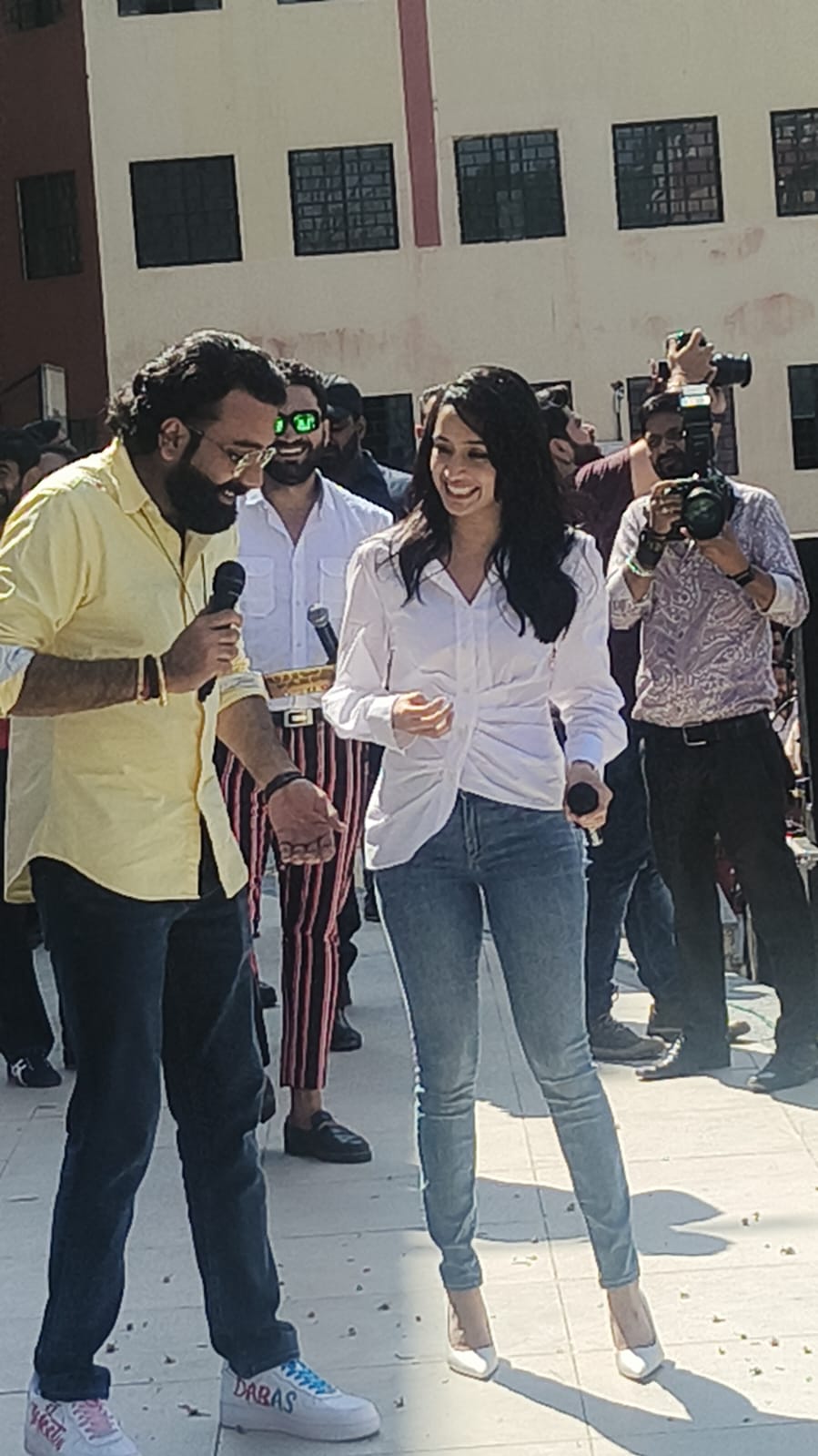 Shraddha Kapoor Jaipur Movie Promotion; Anubhav Singh Bassi | Tu ...