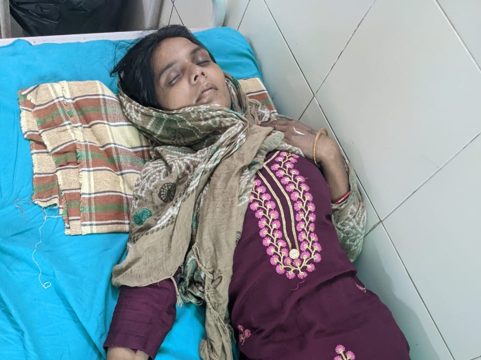 Yamunanagar - Nachraun village, a married woman was beaten to death ...