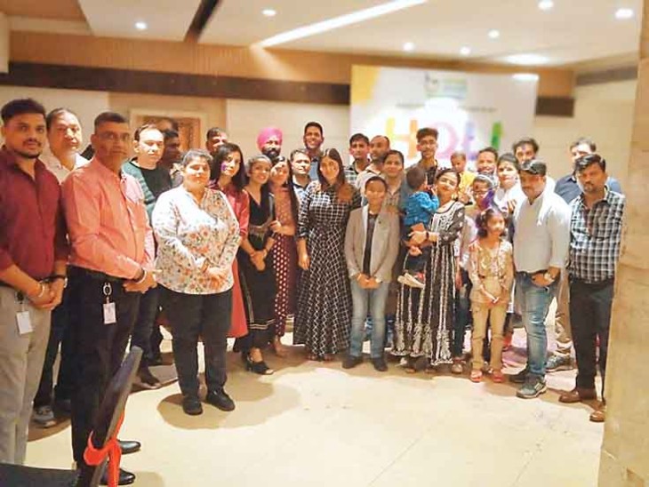 Ayurvedic doctors played Tilak Holi in Holi Milan program | होली मिलन ...