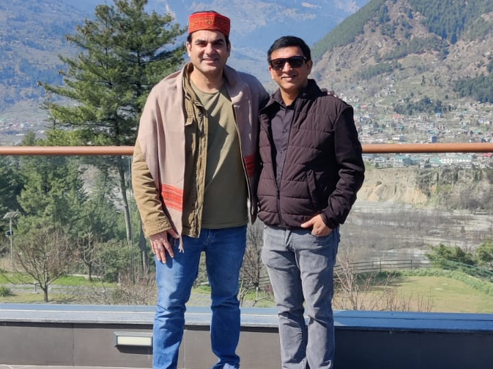 Kullu news : Bollywood actor Arbaaz Khan reached Manali, Taj Bada Gad ...