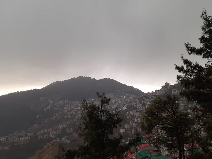 Rain and Hailstorm in Shimla | Himachal Weather forecast | | शिमला में ...