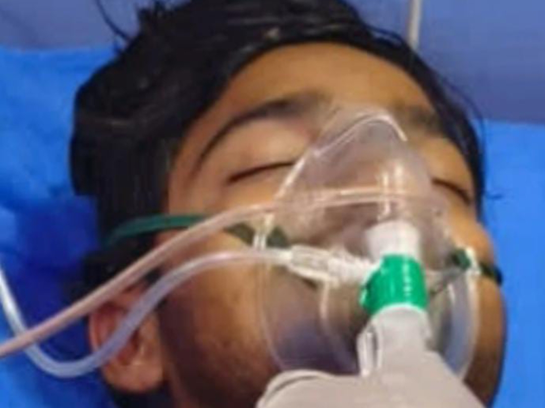 Reprimanded by the girl's family, the young man ate sulphas, being hurt ...