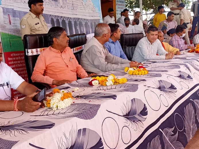 With the cooperation of all of us, Vedic School, Permanent Yagyashala ...