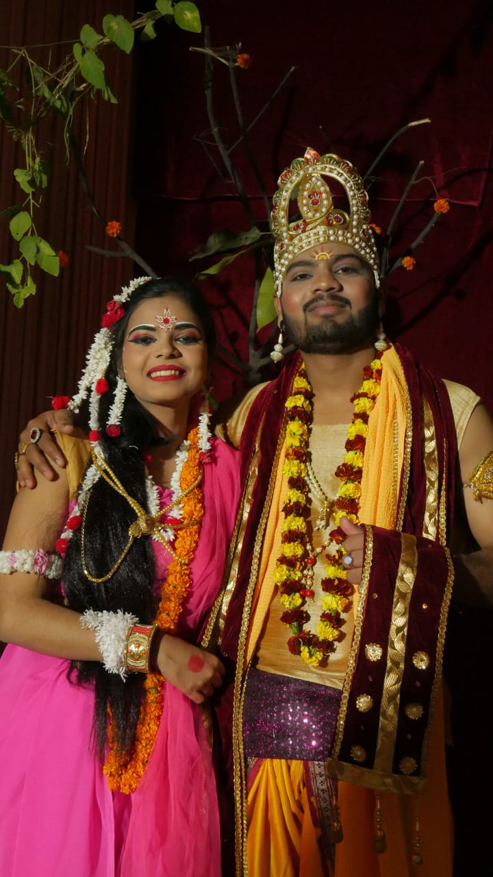The play written by Mahakavi Kalidas was presented under the direction ...