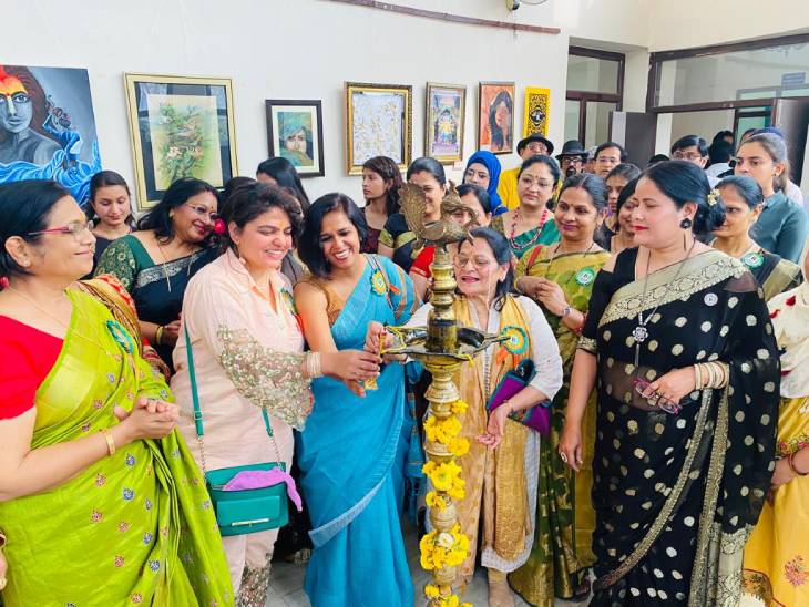 Painters Megha Handa Kapoor, Pooja Kumar and Kirti get Manu Samman ...