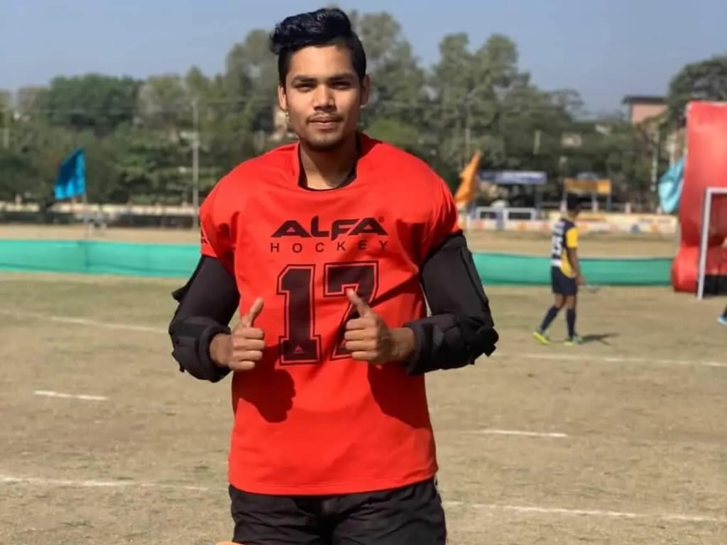 Almas Qureshi selected in All India Hockey, will show his talent in ...